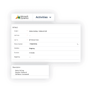 Microsoft Dynamics Call Center Software Integration